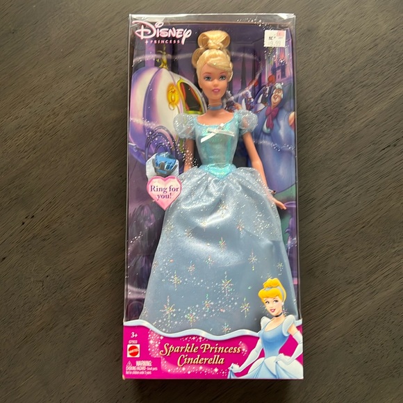 Mattel | Toys | 204 Disney Sparkle Princess Cinderella | Poshmark